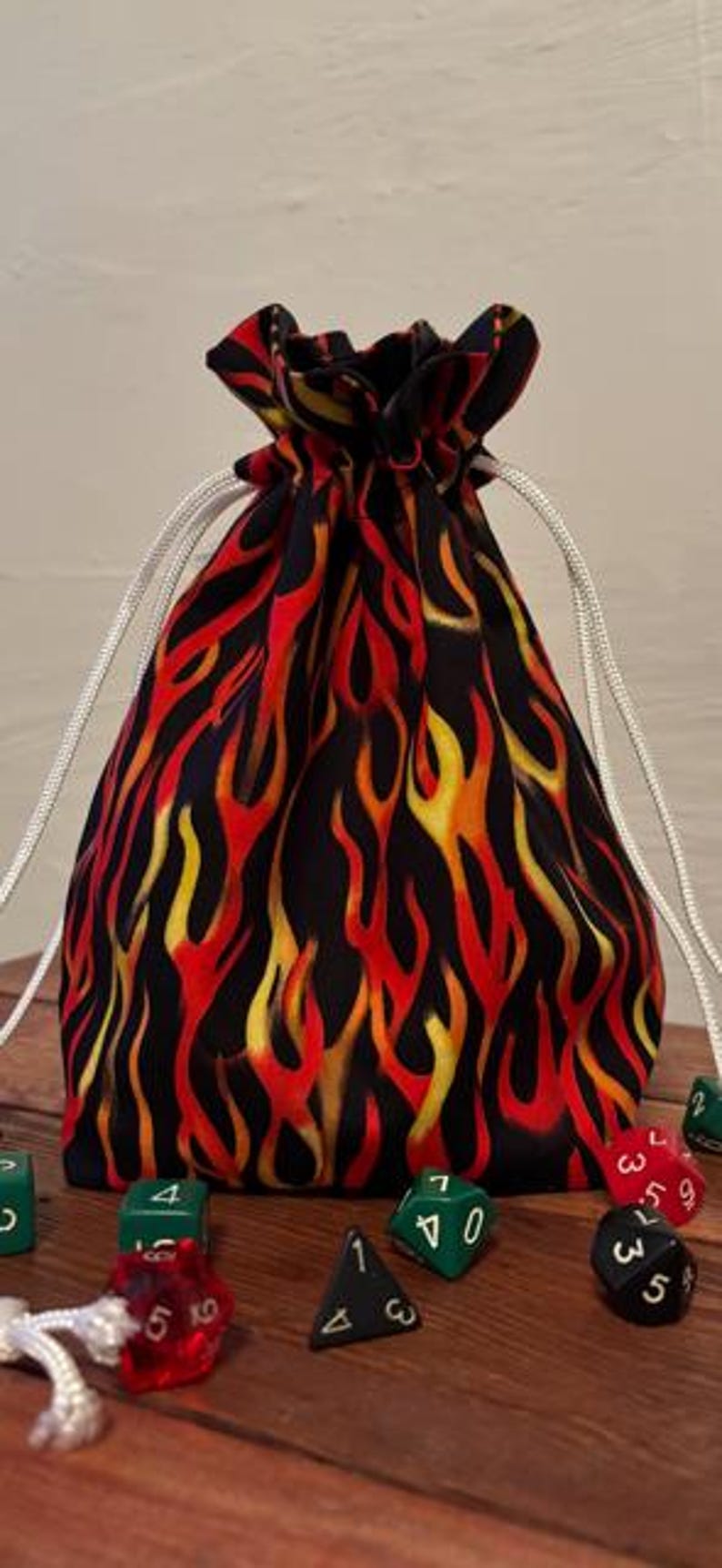 Archmage Invoker Fireball Dice Bag, DND, RPG, TTRPG - Etsy