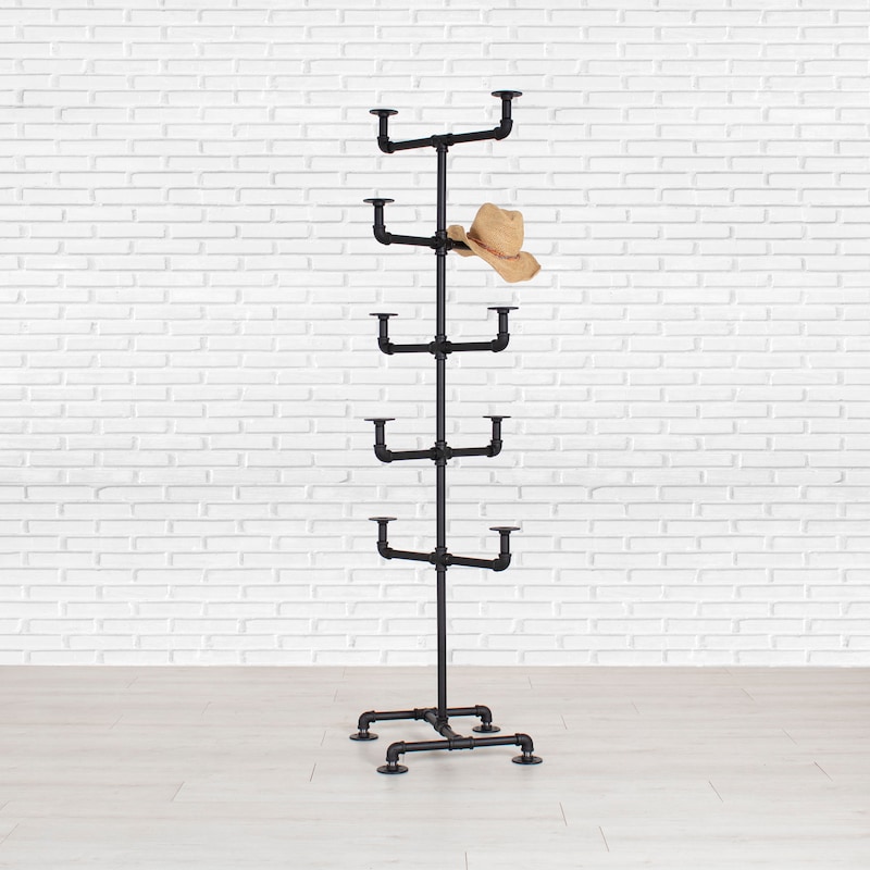 Mens Hat Stand Wall Rack - Etsy