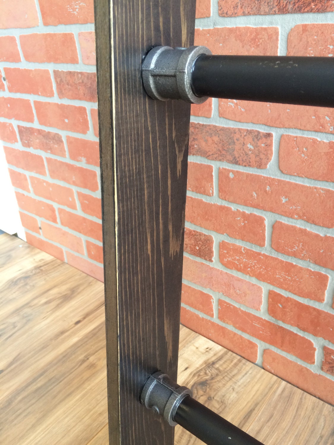 Decorative Ladder Pipe Ladder Wooden Ladder Industrial | Etsy