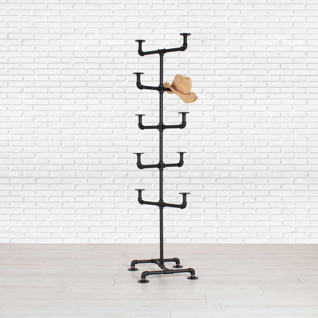 Hat Rack Tree Stand Entryway Tree Clothing Organization Closet Storage ...