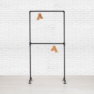 Clothes Rack | Double Rail Clothing Rack | Garment Rack | Industrial ...