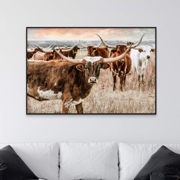 Texas Longhorn Decor - Etsy