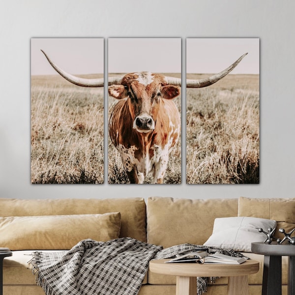 Triptych Animal Art - Etsy