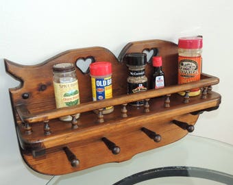 Hanging spice rack | Etsy