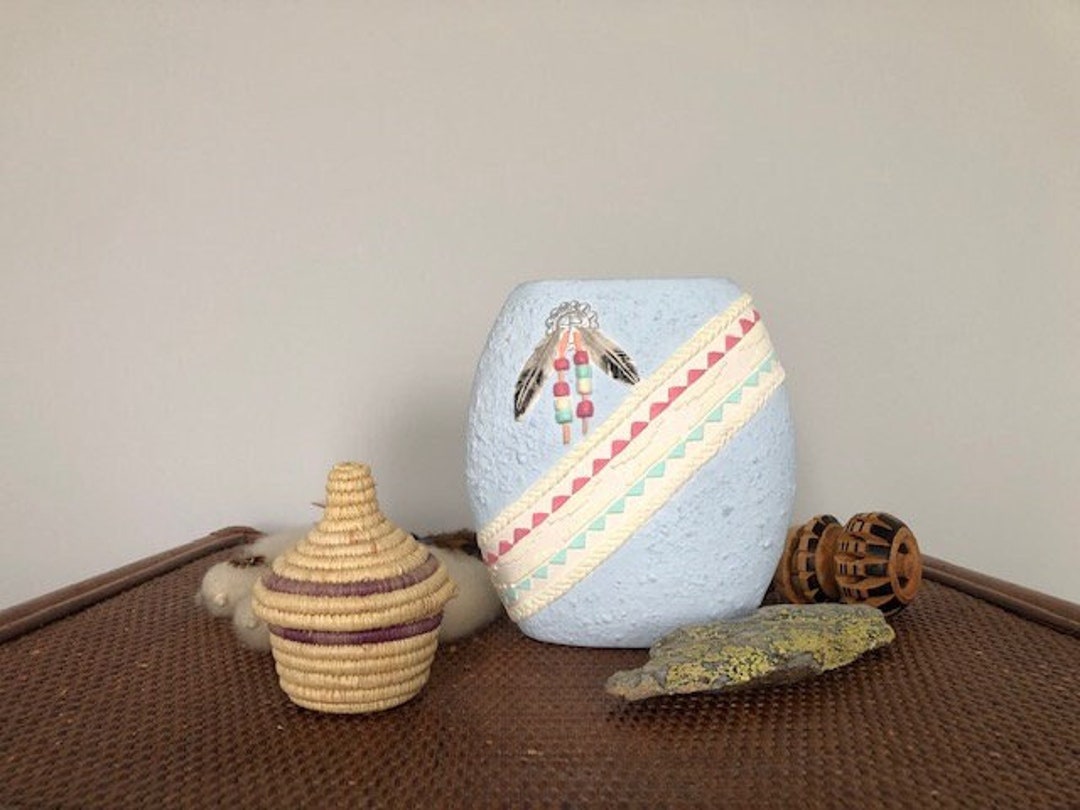 Vintage Southwestern Vase, Native American Pottery, Southwestern Accent ...