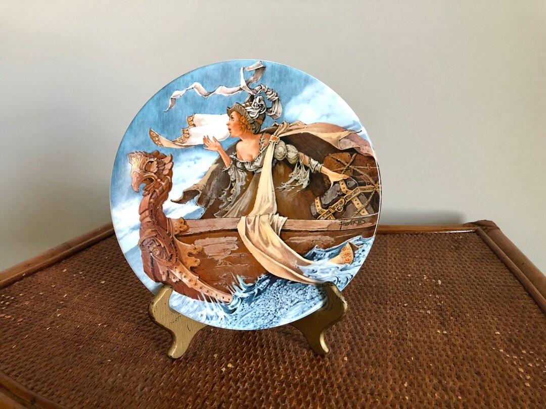 Vintage 1981 'the Man of Law's Tale' Painted by G.A. Hoover 1st Issue ...