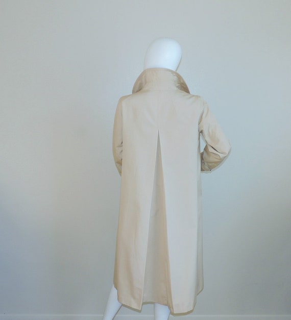 Vintage Diolen Del Mod International Trench Coat, Bei… - Gem