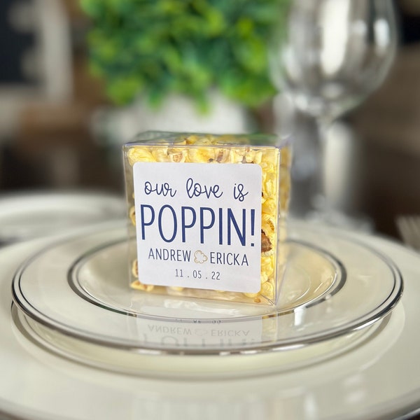 Wedding Popcorn - Etsy
