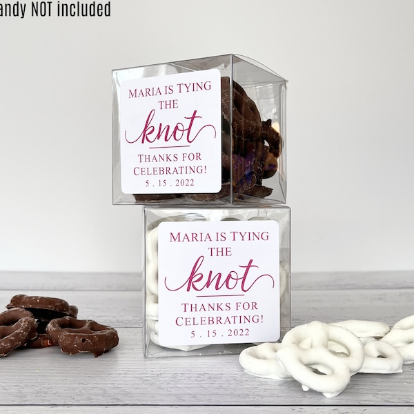 Bridal Shower Favor Tying the Knot - Etsy