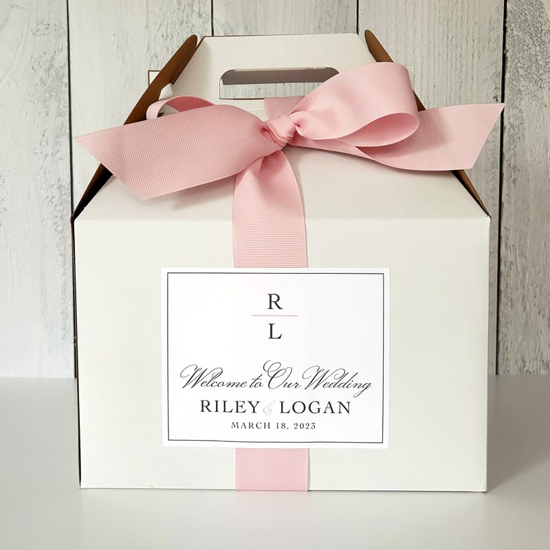 Wedding Welcome Box - Etsy