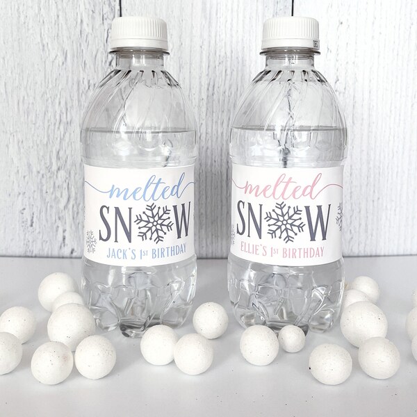 Snowflake Bottle - Etsy