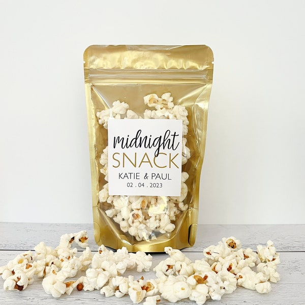 Wedding Snack Bags - Etsy