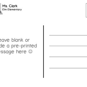 Online Classroom Welcome Postcards for Students - Distance Learning ...