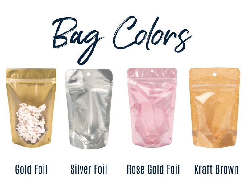 Wedding Popcorn Bags Our Love is Poppin Bags Popping | Etsy