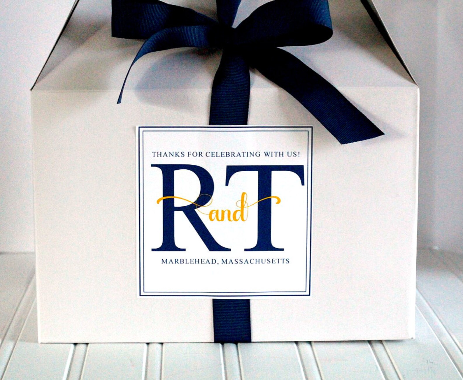 4x4 Large Wedding Welcome Box Stickers Wedding Welcome | Etsy