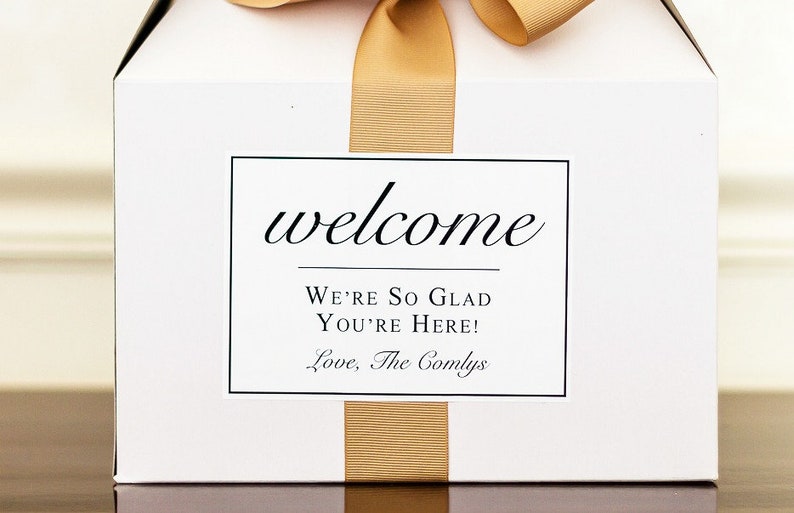 Personalized Wedding Welcome Boxes Hotel Welcome Boxes for - Etsy