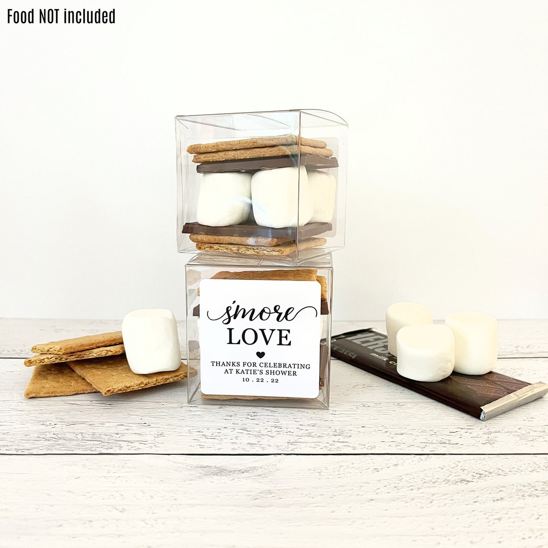 S'more Love Wedding Favor Boxes - S'more Kit Thank You Favors for ...