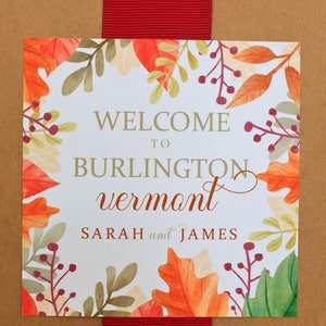Fall Wedding Favors for Guests - Fall Wedding Welcome Bag Labels ...