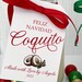 PRINTED Coquito Tags & Ribbon - Homemade Coquito Gift Tags // Bottles ...