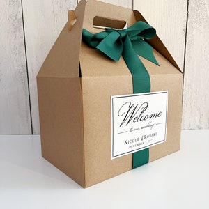 ASSEMBLED Wedding Welcome Boxes Personalized Hotel Welcome Boxes for ...