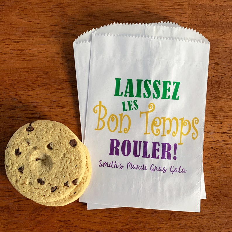 Mardi Gras Party Favor Bags Mardi Gras Themed Favors Party - Etsy