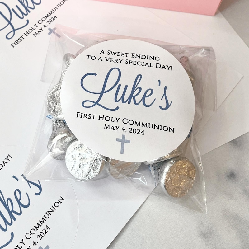 Communion Stickers - Etsy
