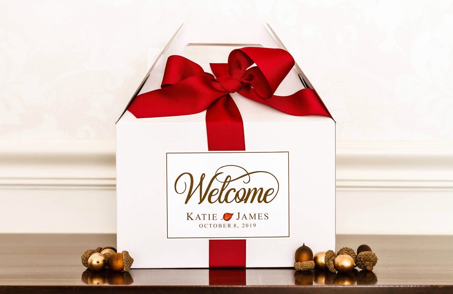 Large Fall Wedding Welcome Boxes for Guests Hotel Welcome - Etsy