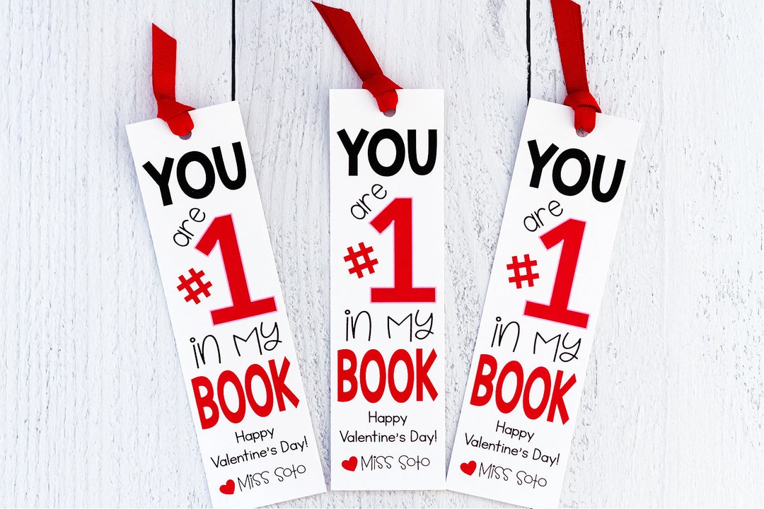 PRINTED Teacher Valentine's Gifts for Student - Personalized Valentines ...