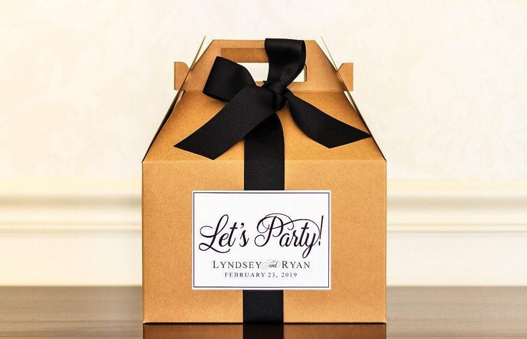 ASSEMBLED Personalized Welcome Boxes for Wedding Guests, Hotel Welcome ...