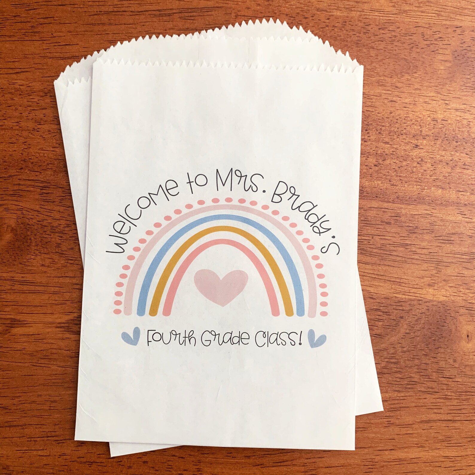Student Welcome Gift Bags PTA, PTO, Teacher Gifts to Students ...