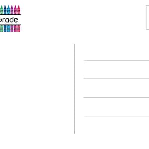 Custom Teacher Postcards to Students - Post Cards for Students - Miss ...