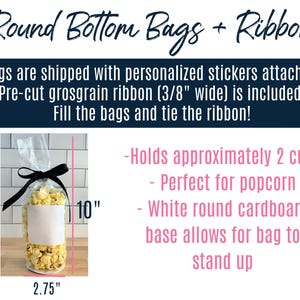 Nurses & CNA Week Popcorn Bags and Ribbon - 2026 Nurse Appreciation ...