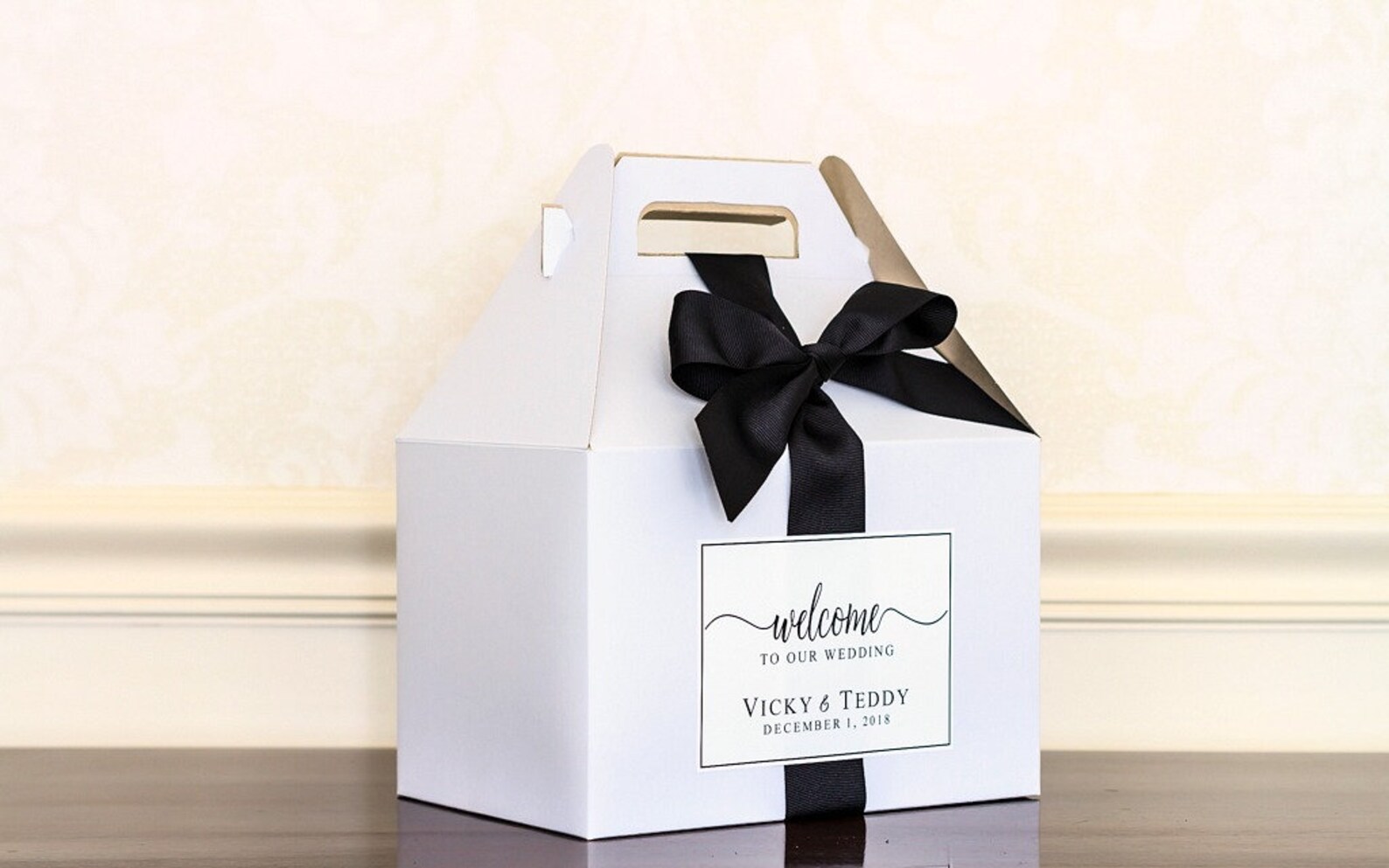 Custom Wedding Welcome Boxes Hotel Welcome Boxes for Wedding Guests ...