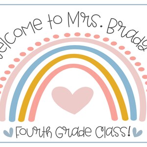 Welcome Postcards for Students - Teacher Notes to Students - Welcome to ...