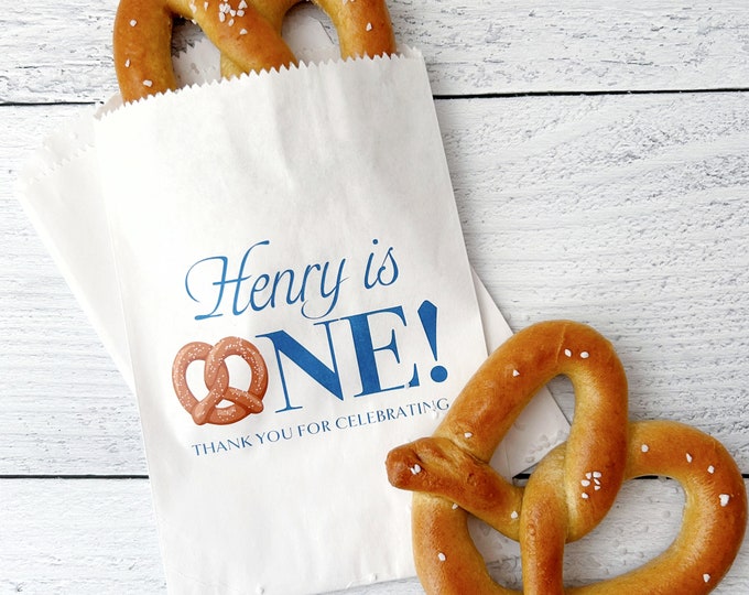 Soft Pretzel Birthday Card - Etsy