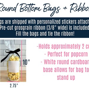 Nurses & CNA Week Popcorn Bags and Ribbon - 2025 Nurse Appreciation ...