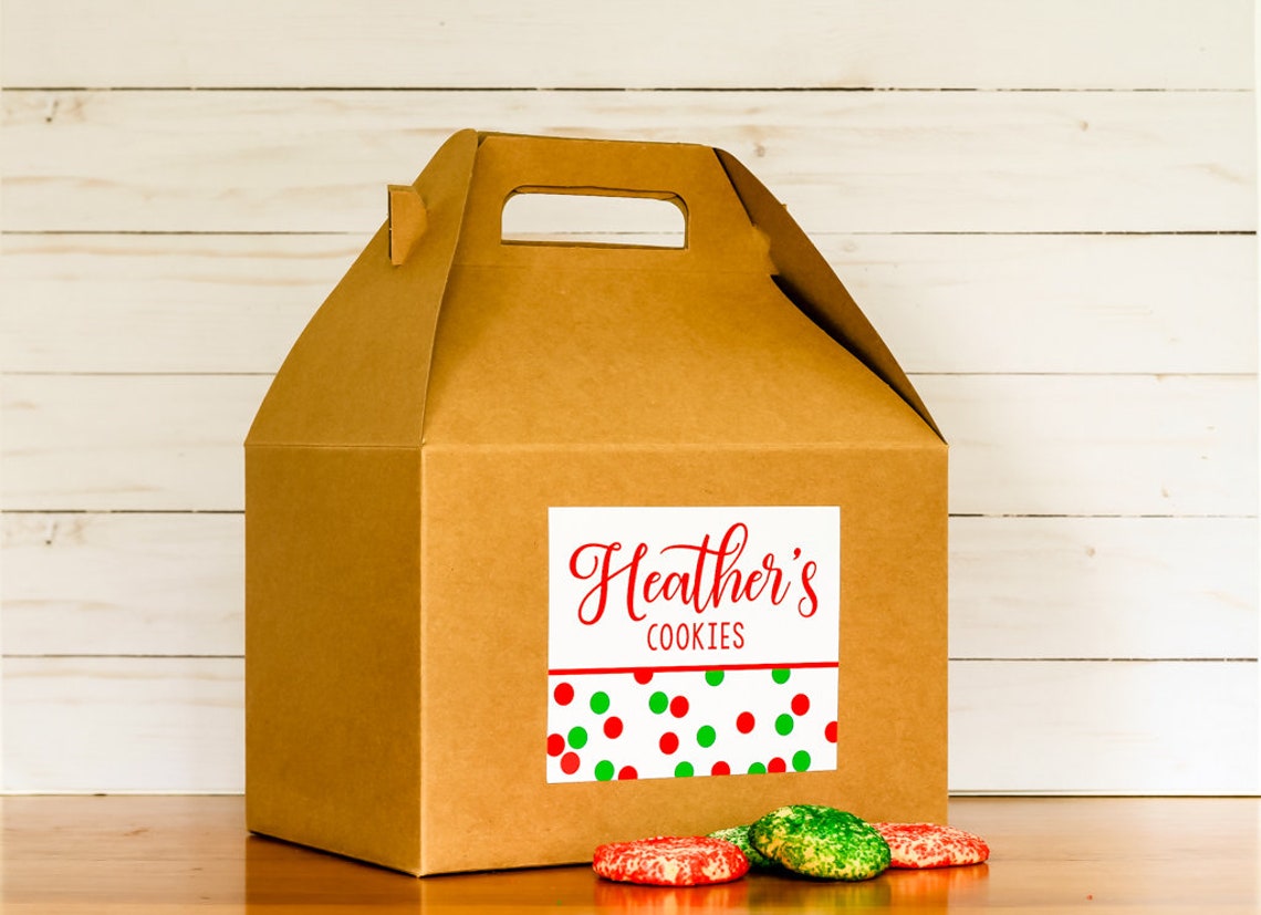 Cookie Exchange Party Kits, Holiday Cookie Swap Boxes, Christmas Cookie ...