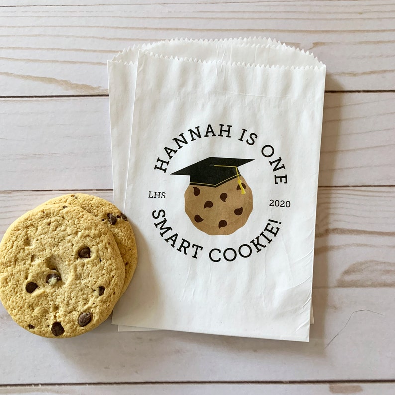 One Smart Cookie Graduation Party Favor Bags Graduation | Etsy