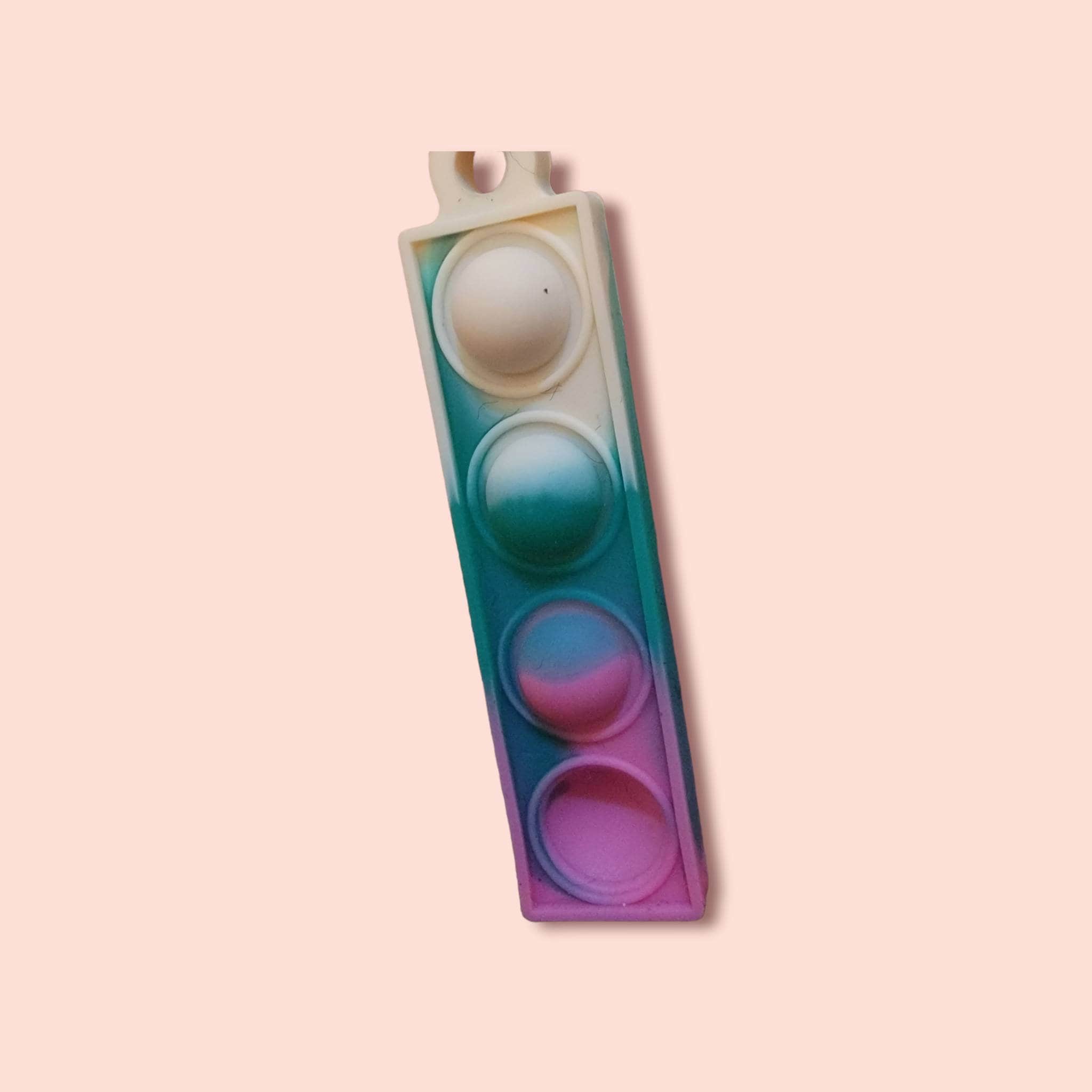 Popit Keychain, Fidget Keychain, Mini Pop It Keychain, Sensory Keychain ...