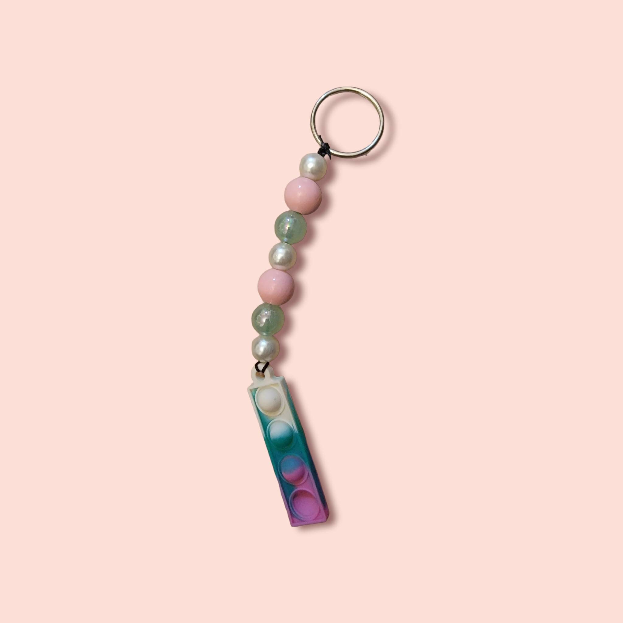 Popit Keychain, Fidget Keychain, Mini Pop It Keychain, Sensory Keychain ...