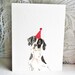 English Pointer Birthday Card Handmade Dog Greeting Card - Etsy
