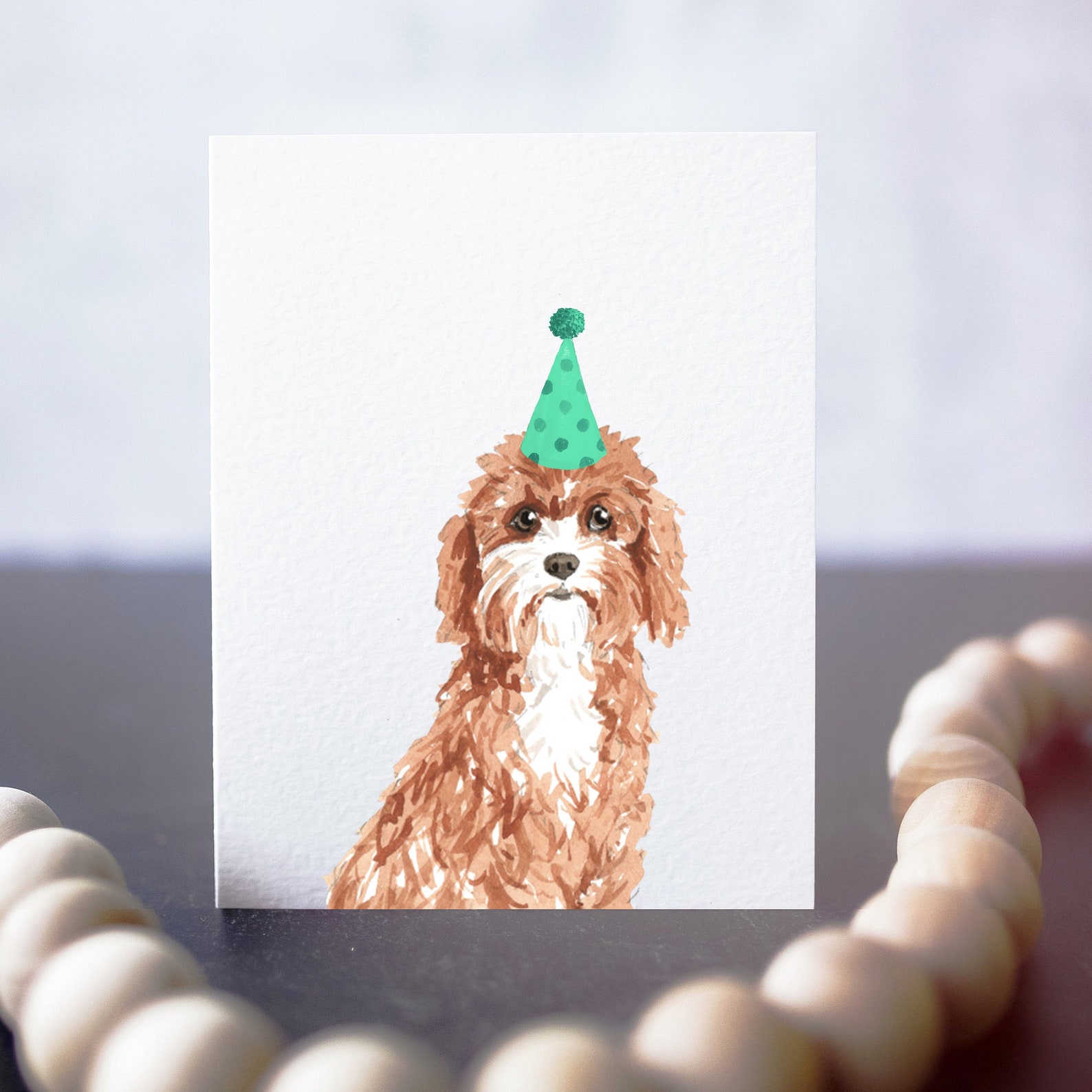 Cavapoo Birthday Card Dog Card Card for Cavapoo Gift - Etsy