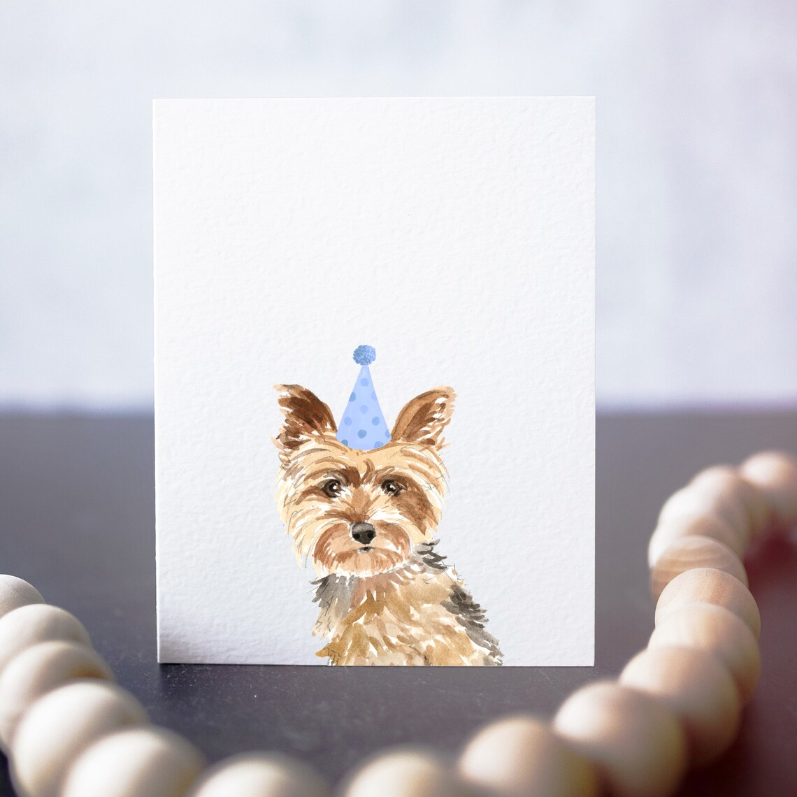 Yorkshire Terrier Card Card for Yorkie Lover Yorkie Birthday - Etsy