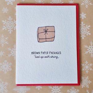 Brown Paper Packages Card - Favorite Things Card - Etsy