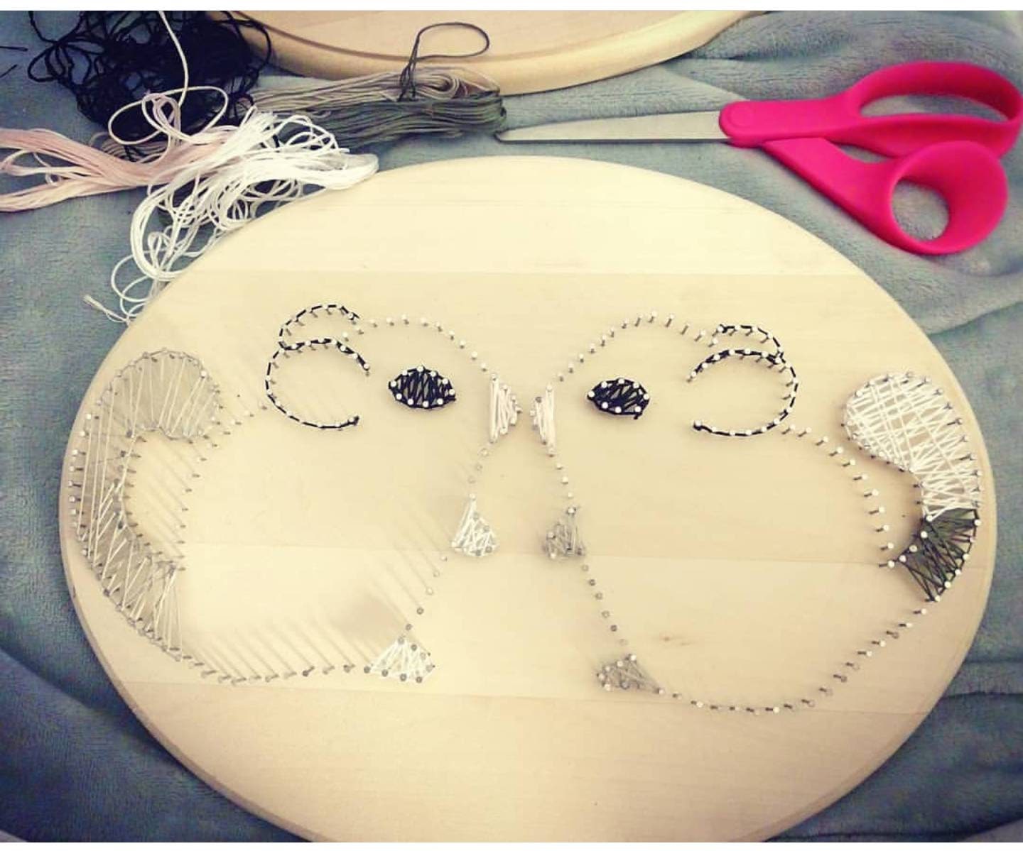 Chinchilla String Art - Etsy