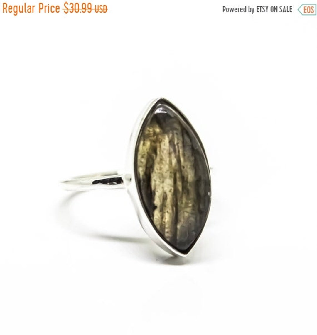 Special Sale Natural AAA Labradorite Moonstone Ring - Etsy UK