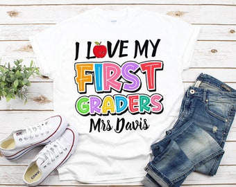 Teacher Shirt Back to School I Love My Class Tshirt - Etsy