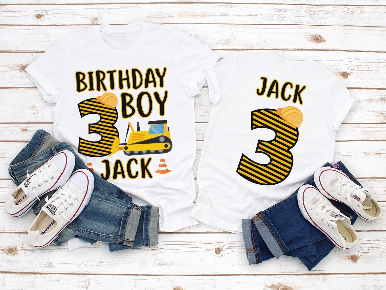 Construction Birthday Shirt, Bull Dozer Shirt, Truck Tee, First ...