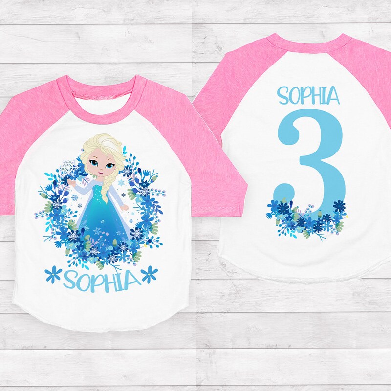Elsa Birthday Shirt - Etsy