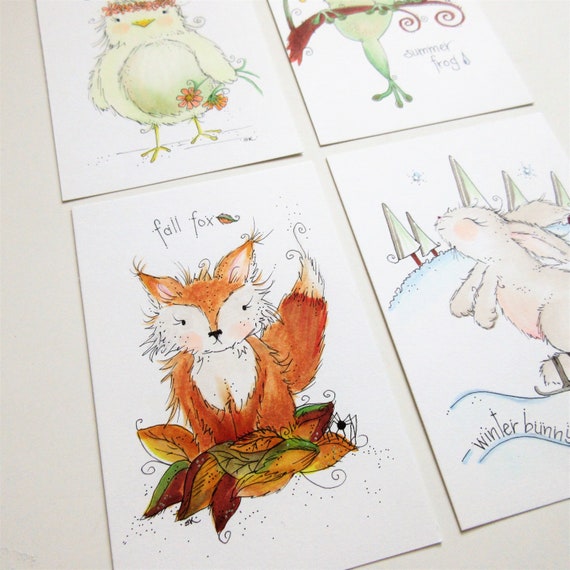 Whimsical Animal Drawings